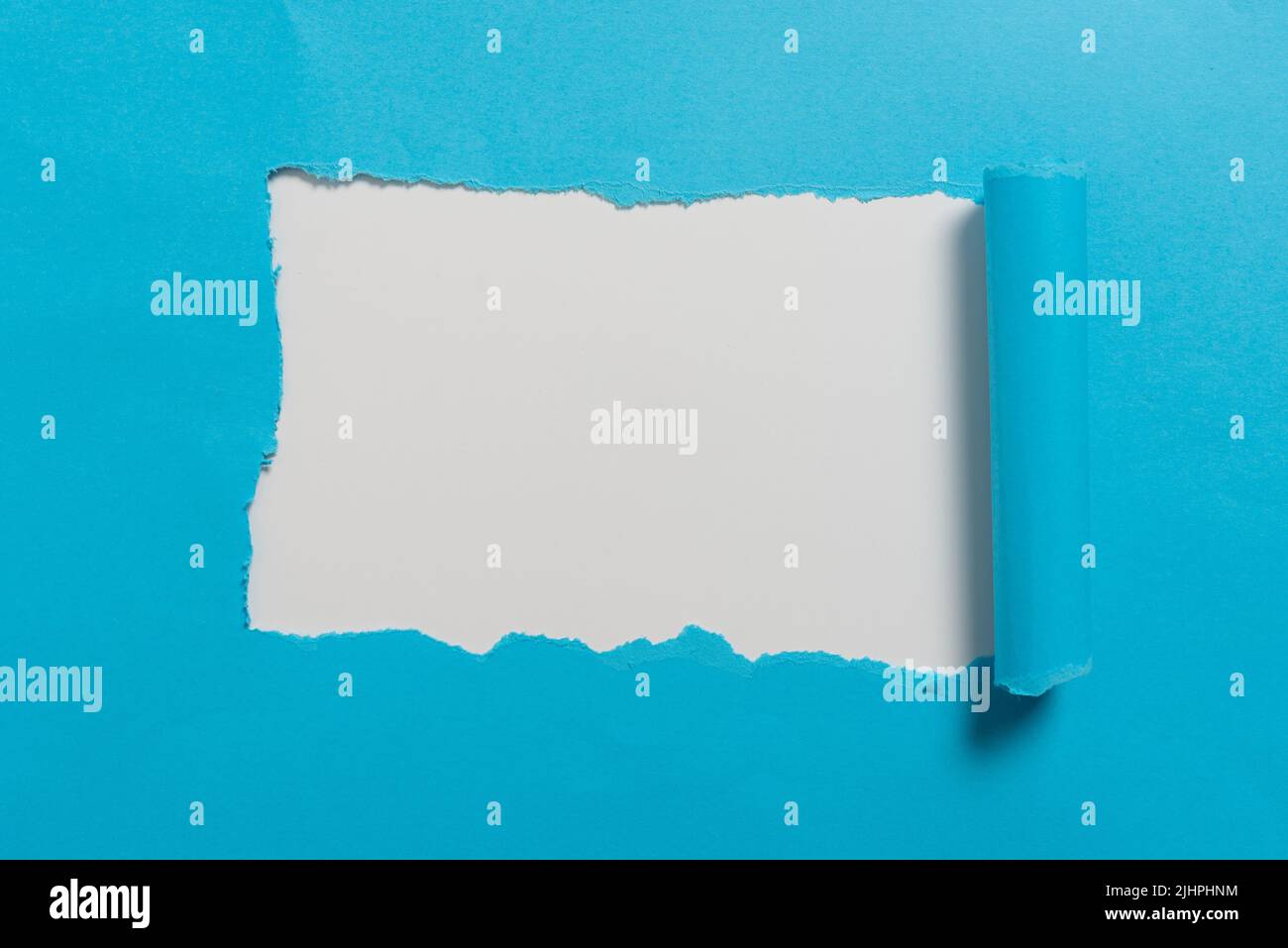 Important Information Written Under Ripped Piece Of Paper. Crutial ...