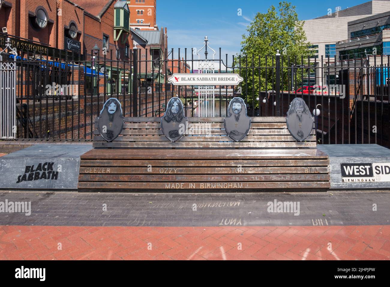 Black sabbath bench and bridge hi-res stock photography and images - Alamy
