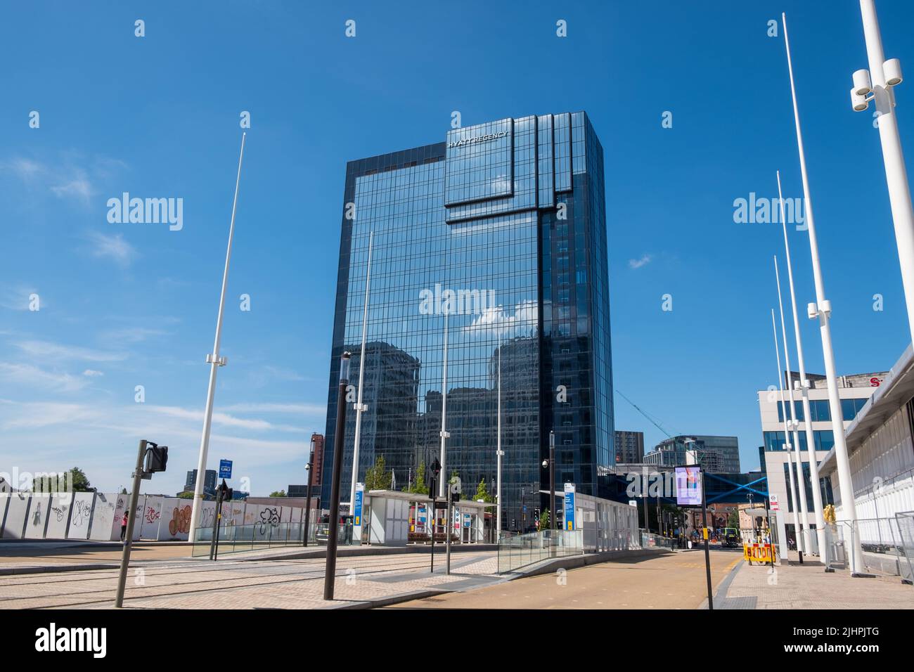 The Hyatt Hotel on Broad Street, Birmingham,UK Stock Photo - Alamy