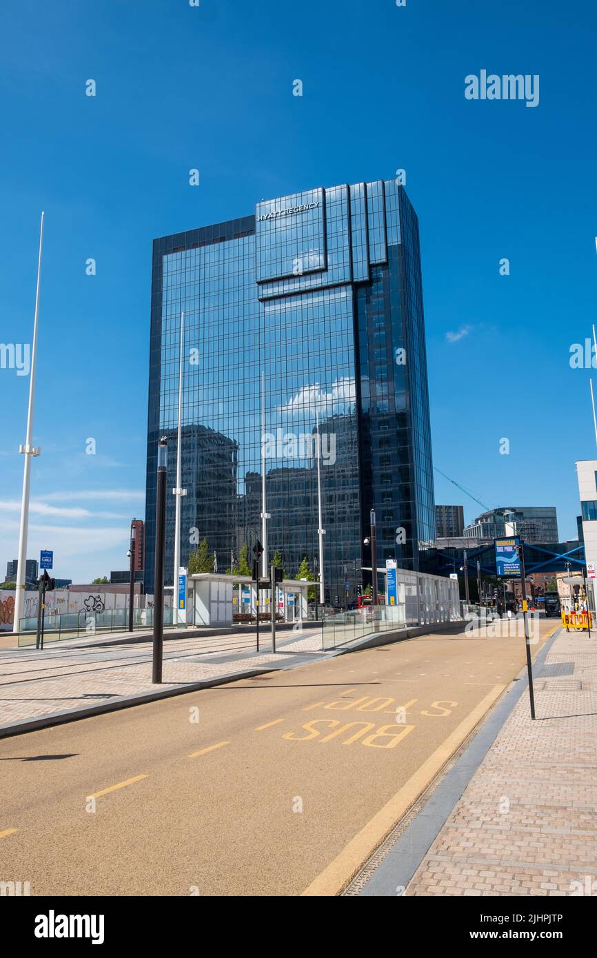 The Hyatt Hotel on Broad Street, Birmingham,UK Stock Photo - Alamy