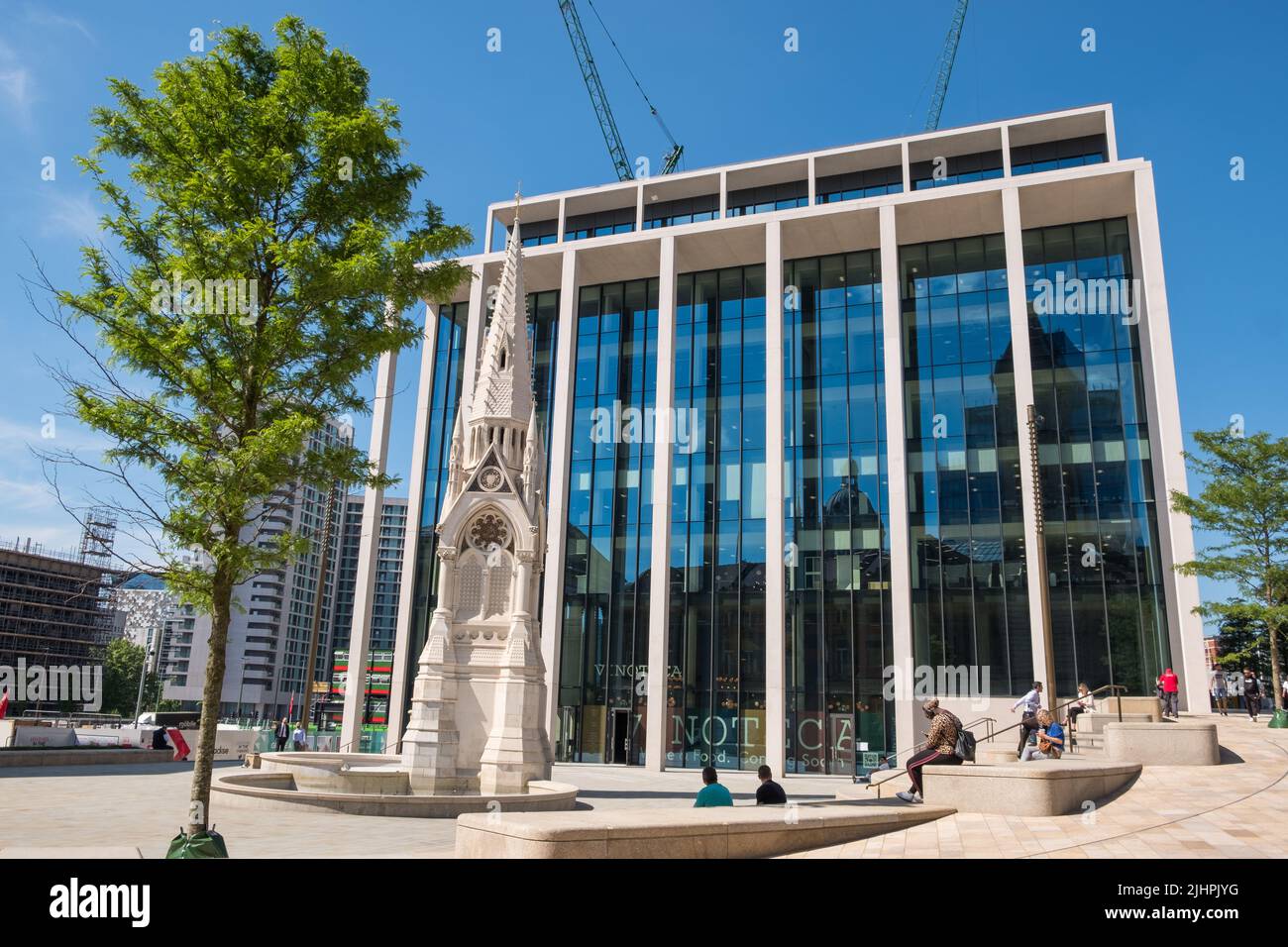 Chamberlain Square in Birmingham city centre Stock Photo - Alamy