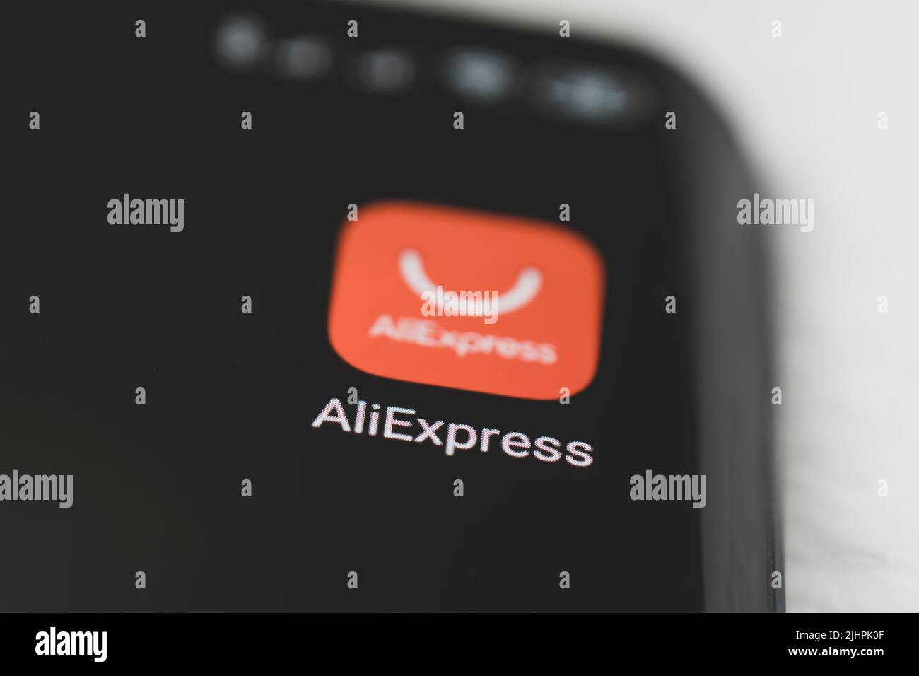 Aliexpress app logo hi-res stock photography and images - Alamy
