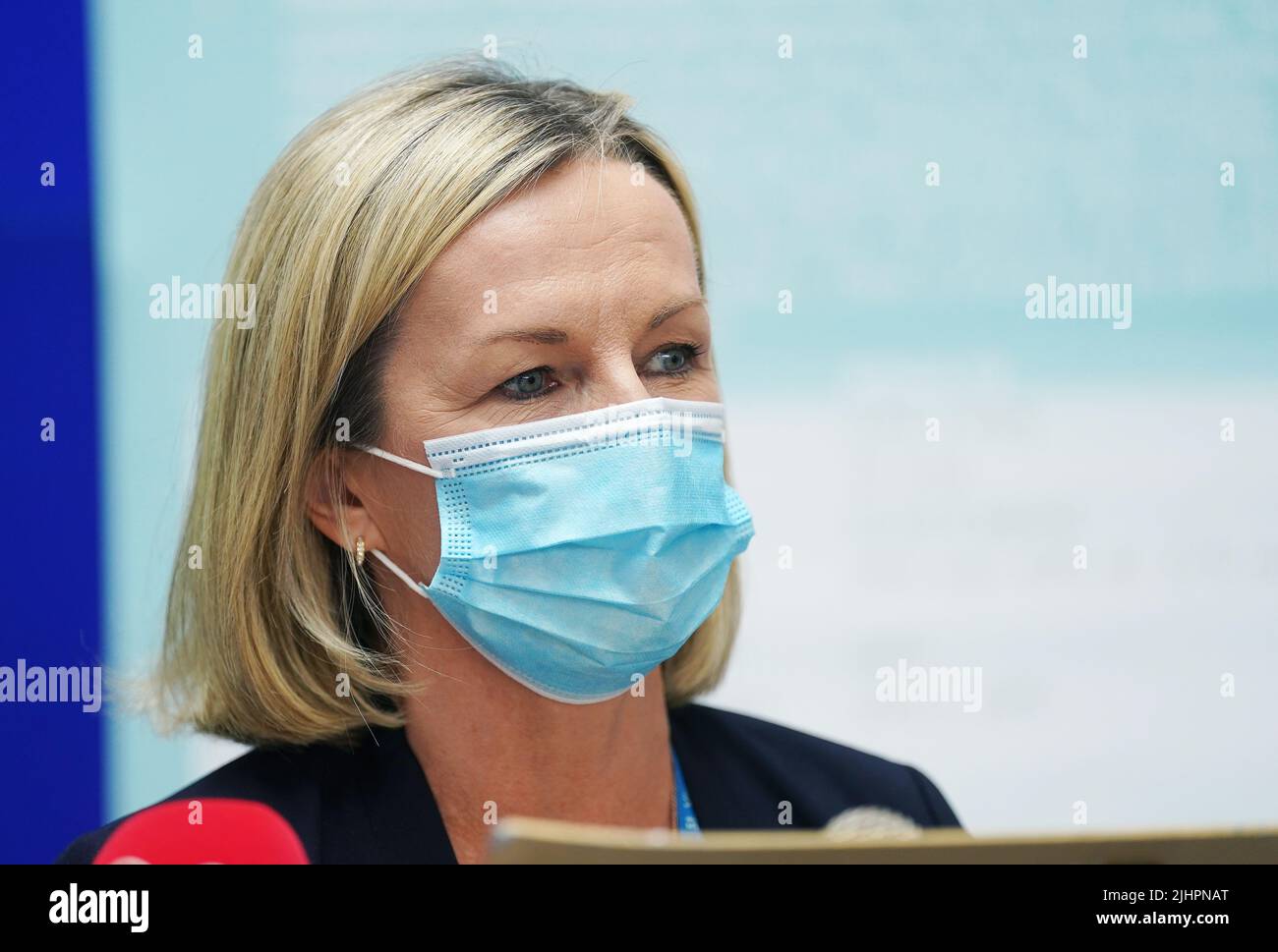 Michele Tait, CEO at St. Vincent's University Hospital, speaking at the ...