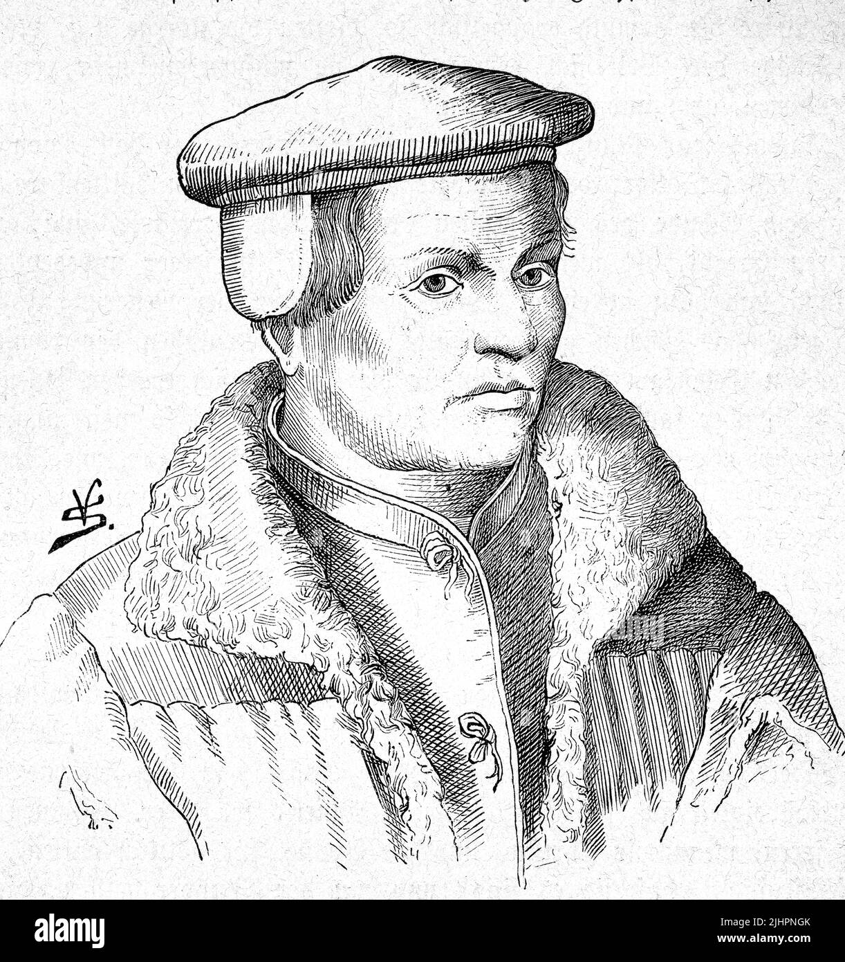 Thomas Müntzer (geboren um 1489, gestorben 27. Mai 1525) war ein ...