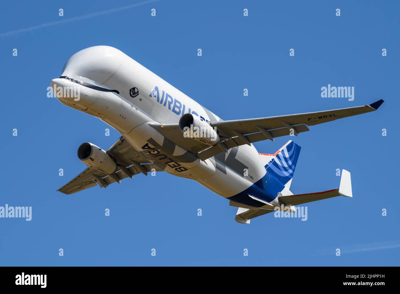 Airbus A330 Beluga aircraft Stock Photo - Alamy
