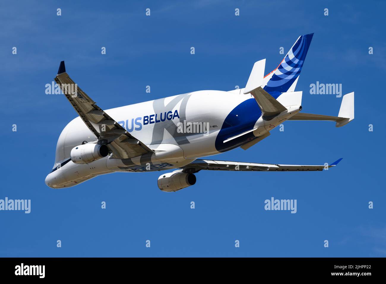 Airbus A330 Beluga aircraft Stock Photo - Alamy