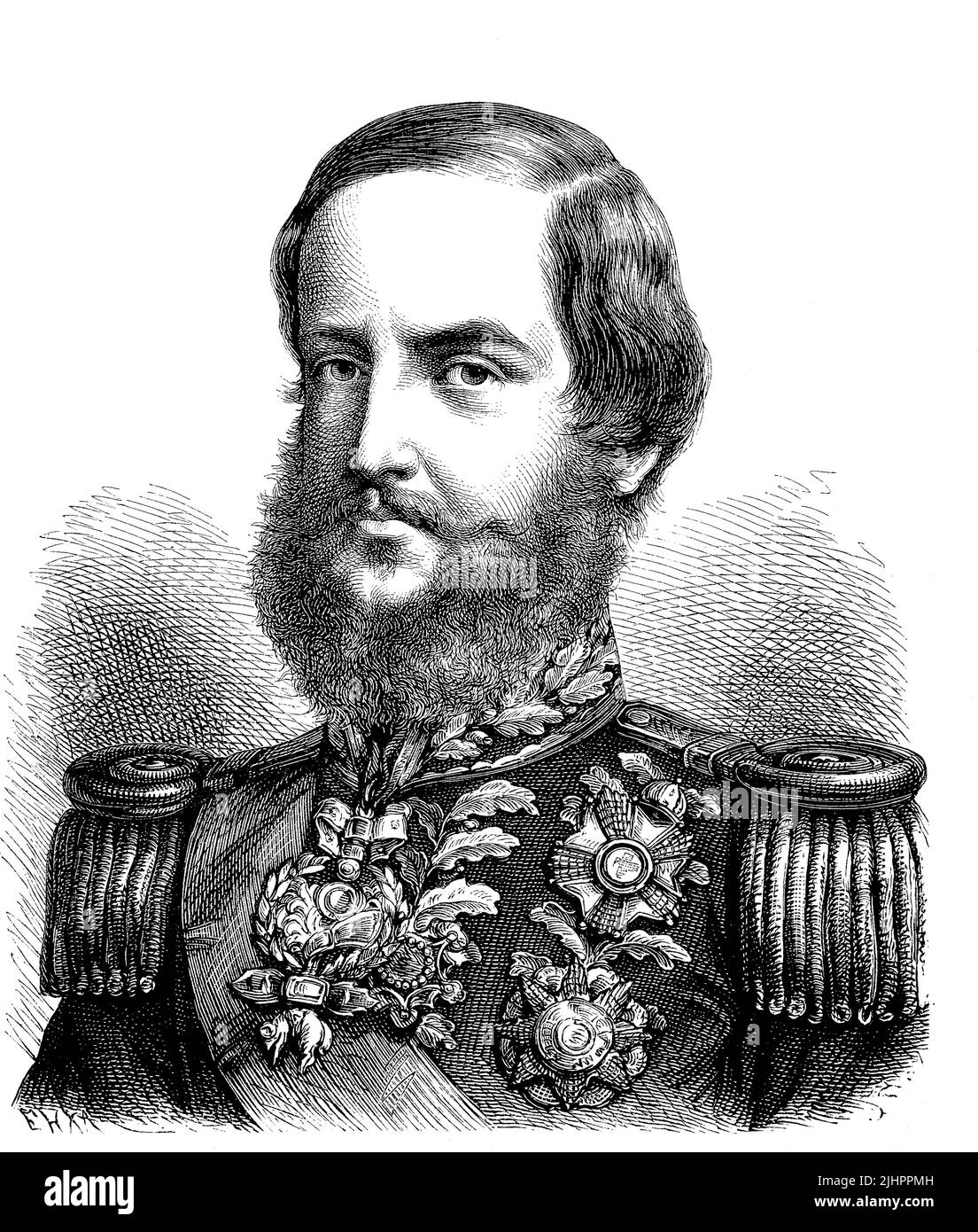 Dom Pedro II, Peter II, 1825 - 1891, der Großmütige, der zweite und ...