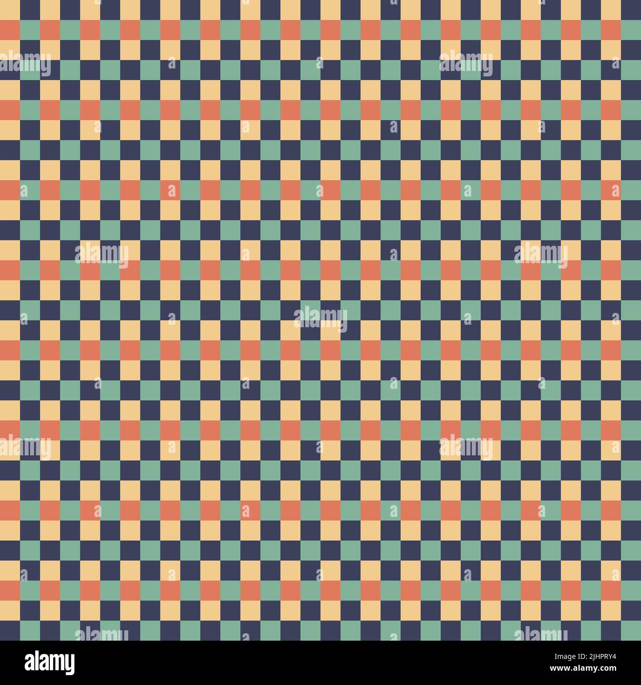 Colored Checkered Design