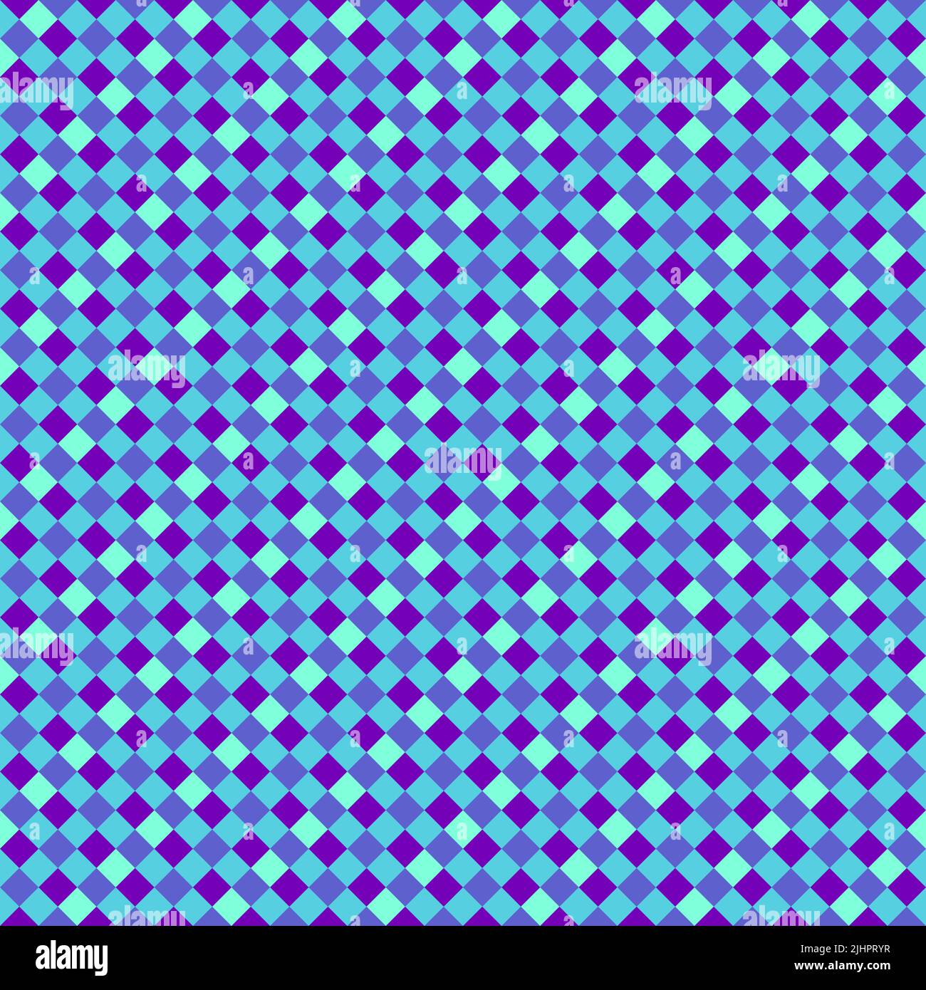 Purple Light Sky Blue Seamless Small Diagonal French Checkered Pattern ...