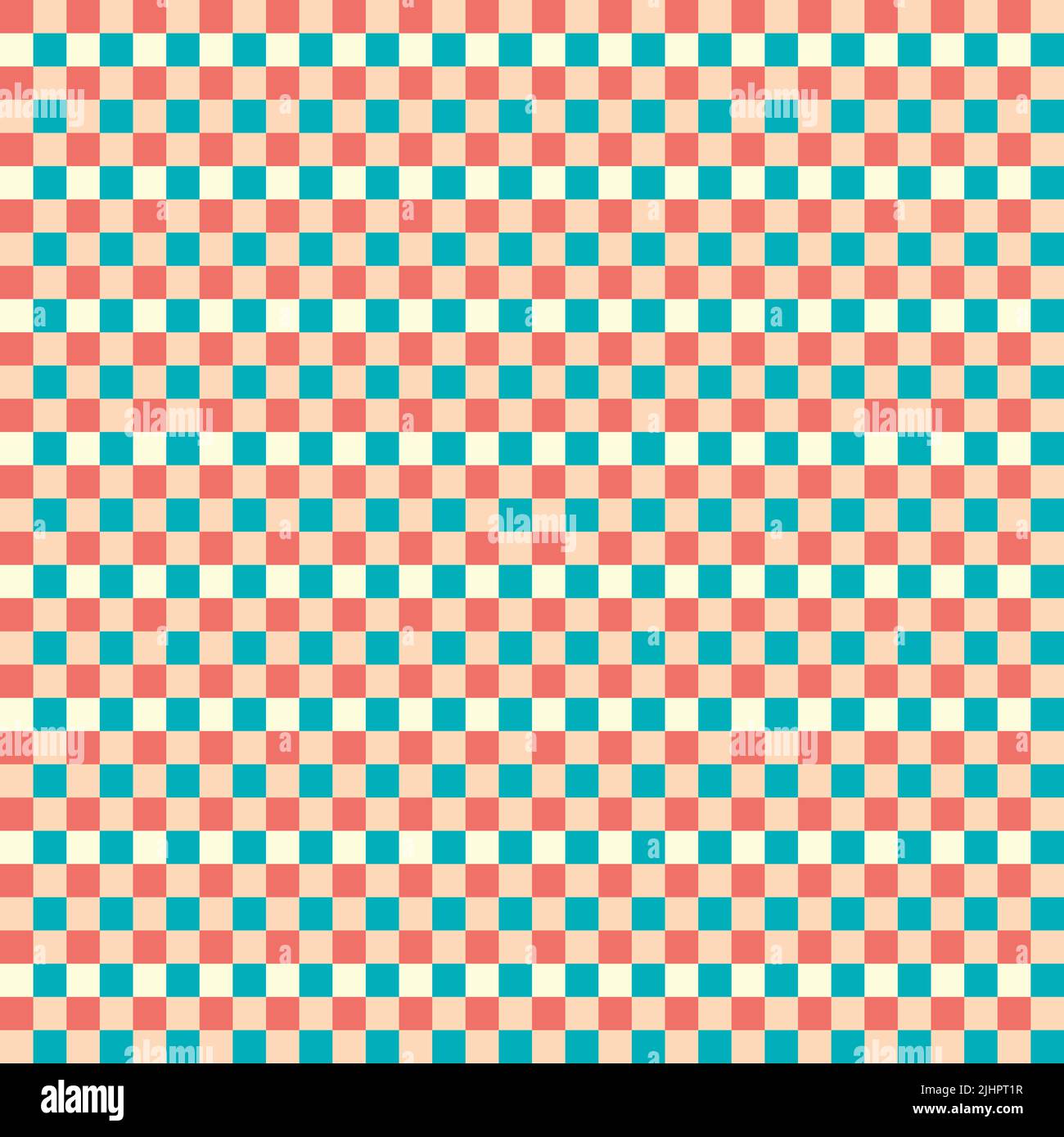 Colored Checkered Design