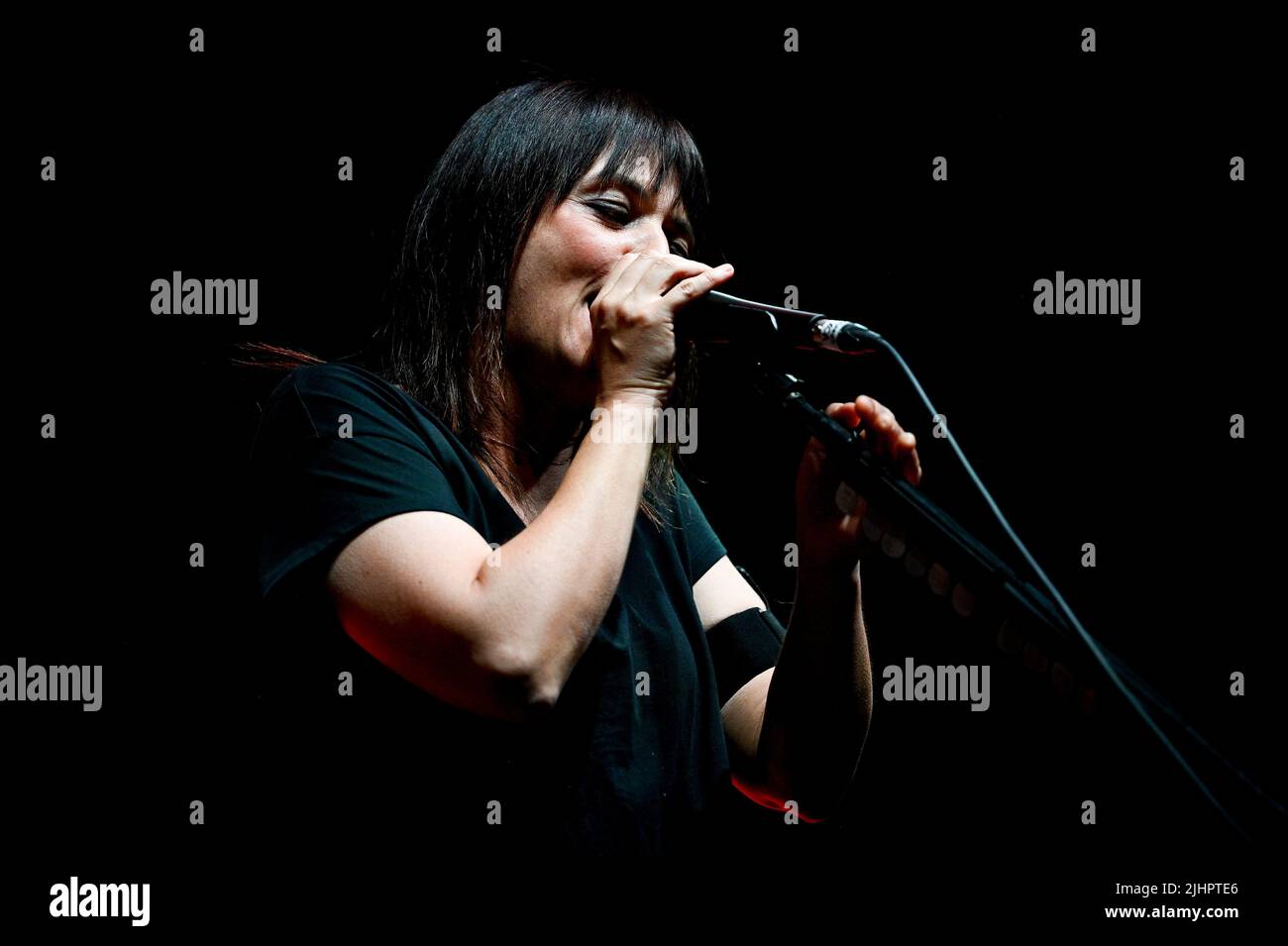 Treviso, Italy. 19th July, 2022. Carmen Consoli performing and singing ...