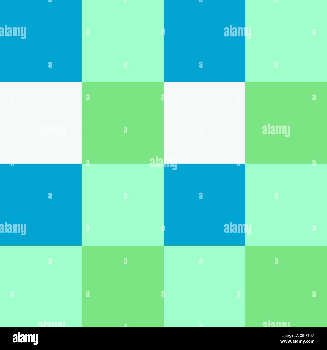 Blue And Lime Fabric