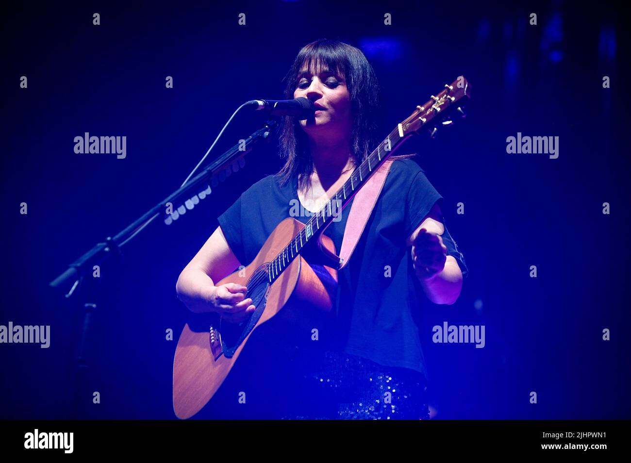 Treviso, Italy. 19th July, 2022. Carmen Consoli performing and singing ...