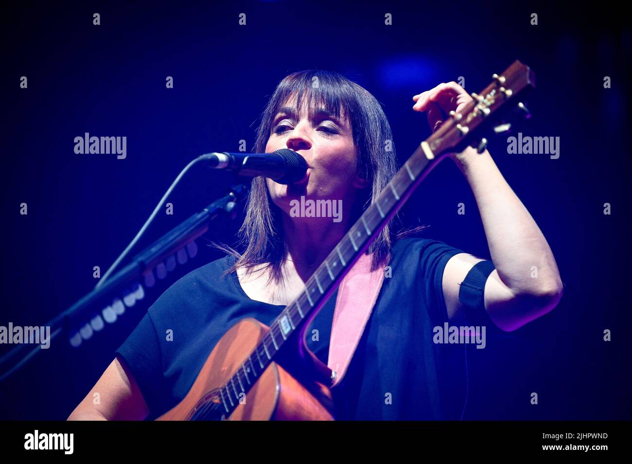 Treviso, Italy. 19th July, 2022. Carmen Consoli performing and singing ...
