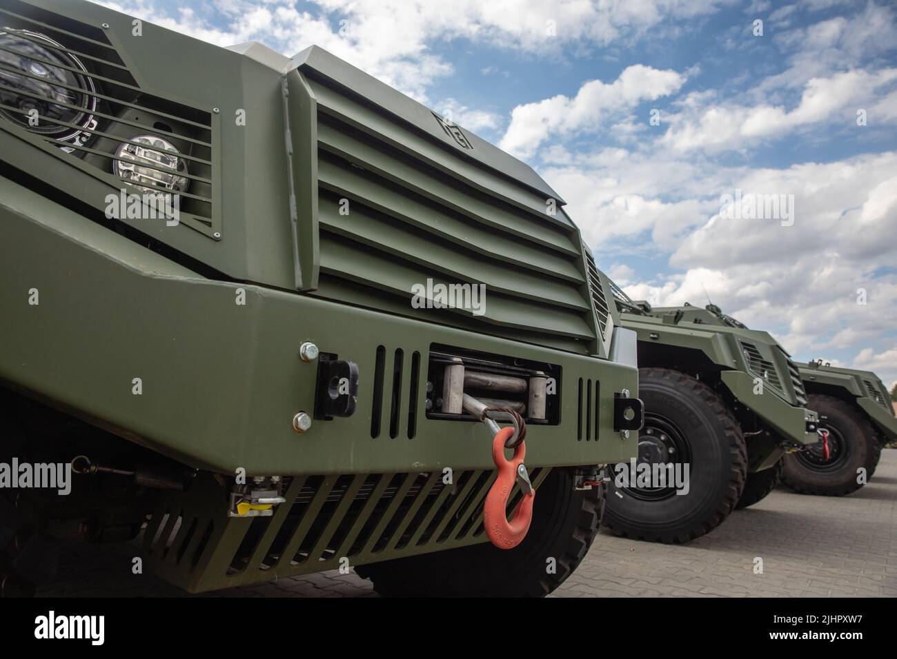 A batch of 11 new Italian-made MLS SHIELD armored vehicles will be ...
