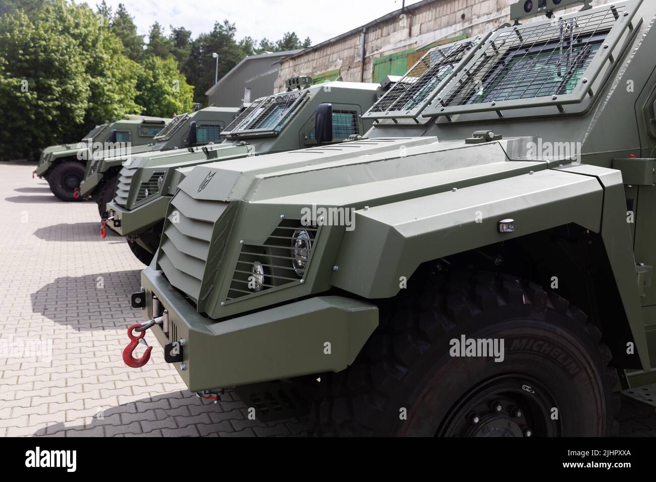 A batch of 11 new Italian-made MLS SHIELD armored vehicles will be ...