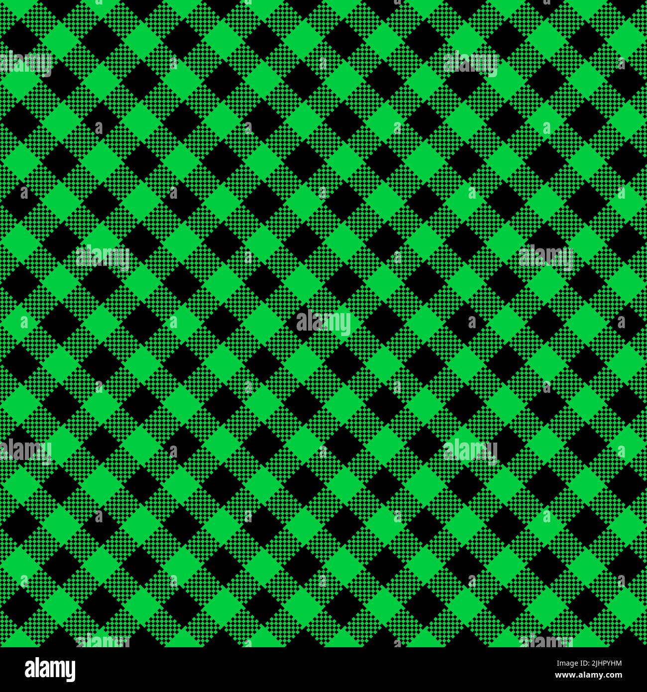 Green check pattern hi-res stock photography and images - Alamy