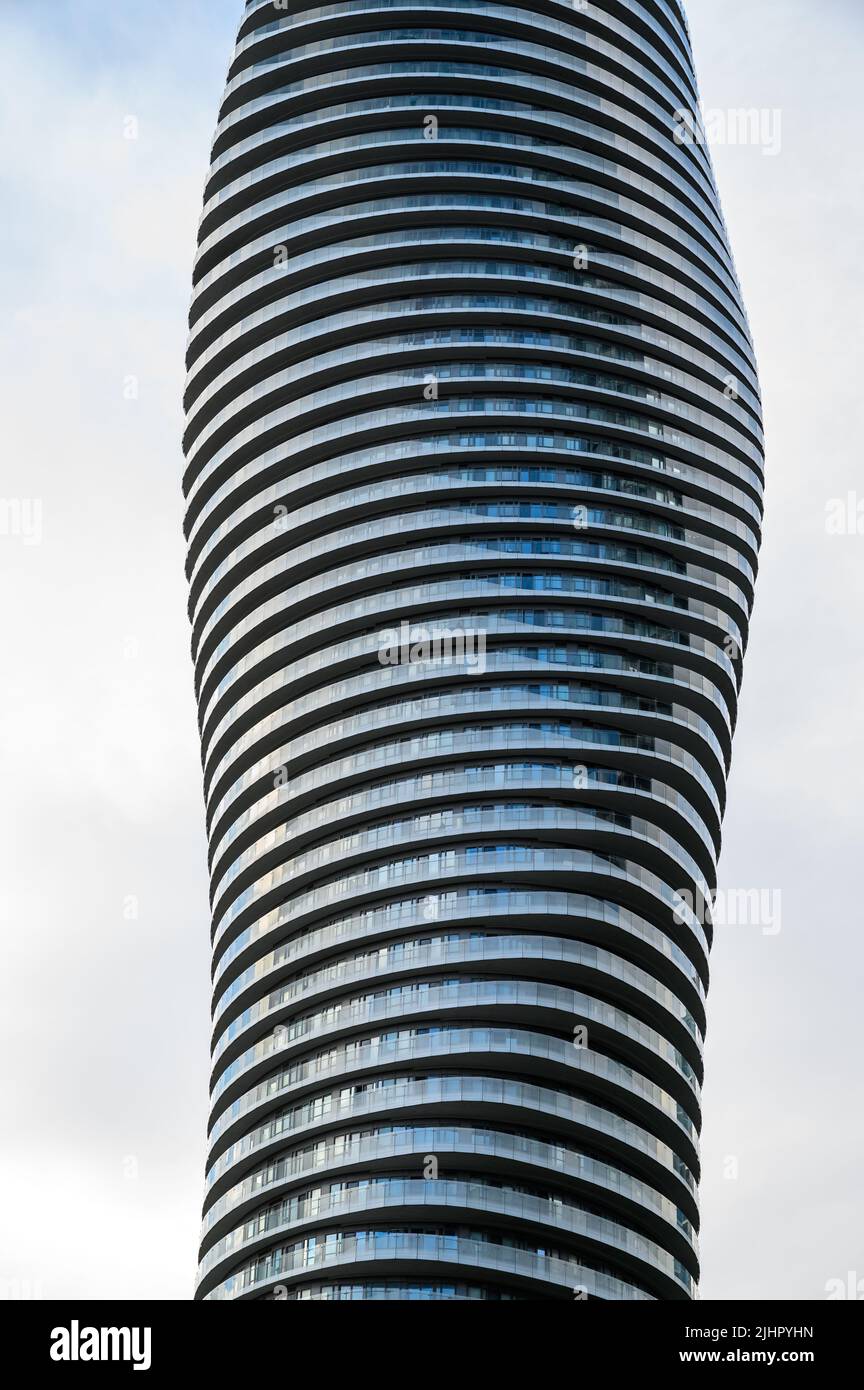 One of the Absolute World twin towers (also called the Marilyn Monroe ...