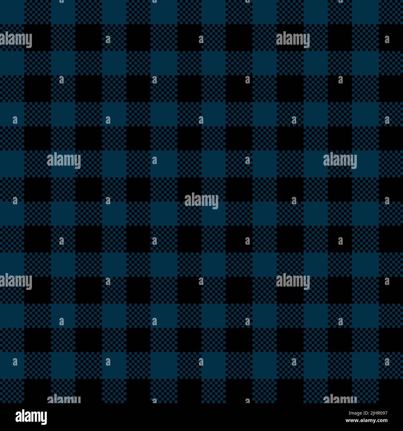 Buffalo plaid black and blue hi-res stock photography and images - Alamy