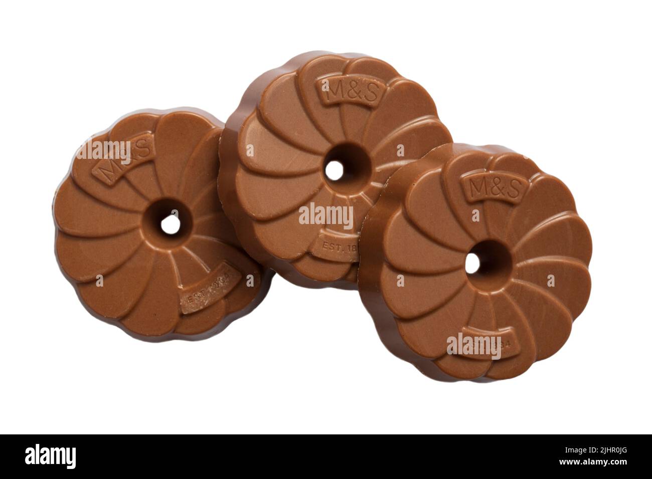 Three 3 Extremely Chocolatey Milk Chocolate Rounds biscuits from M&S ...