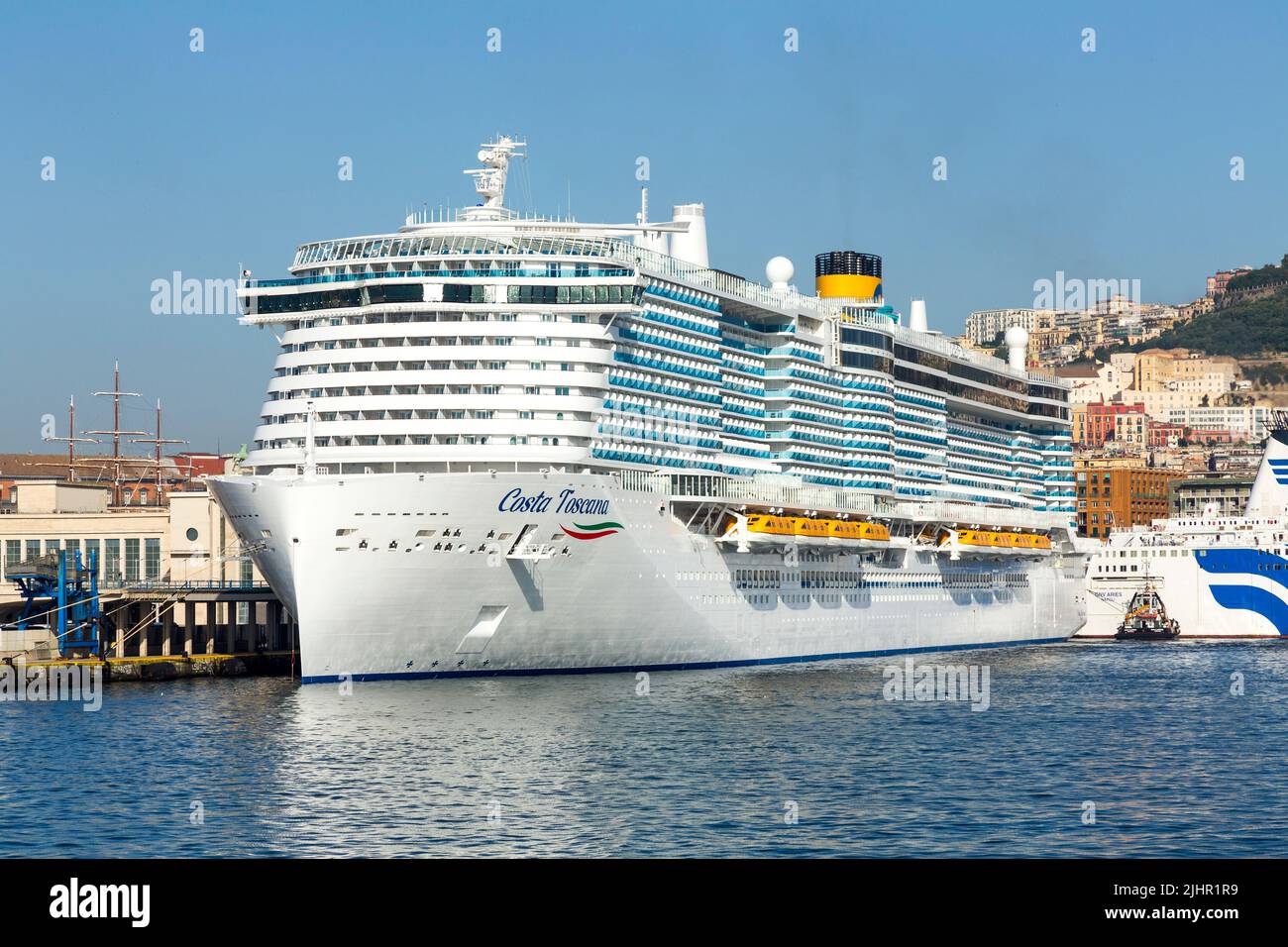 The Costa Toscana Passenger Liner docked, Port of Naples, Italy, Europe ...