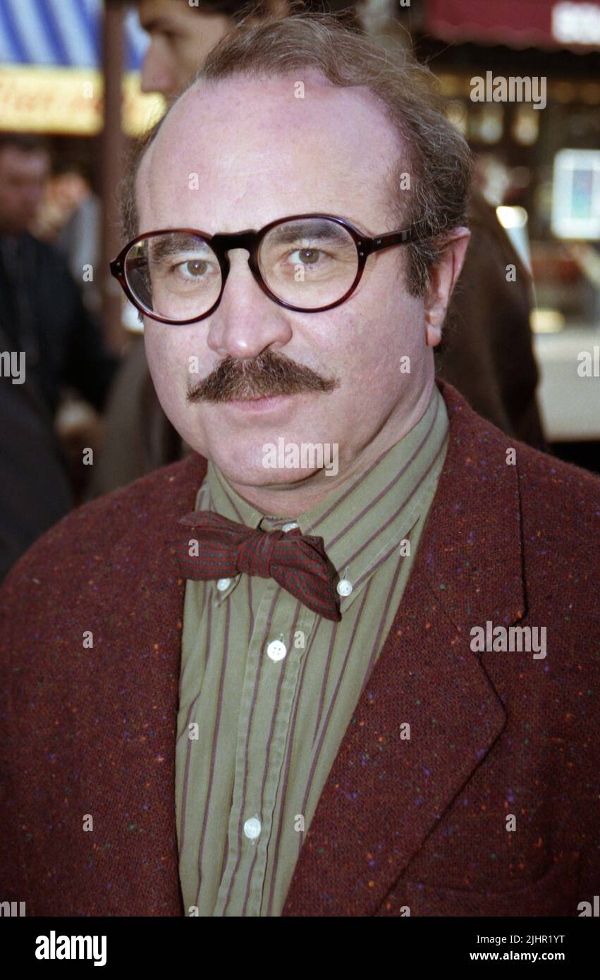 American actor and director Bob Hoskins during the shooting of the film ...