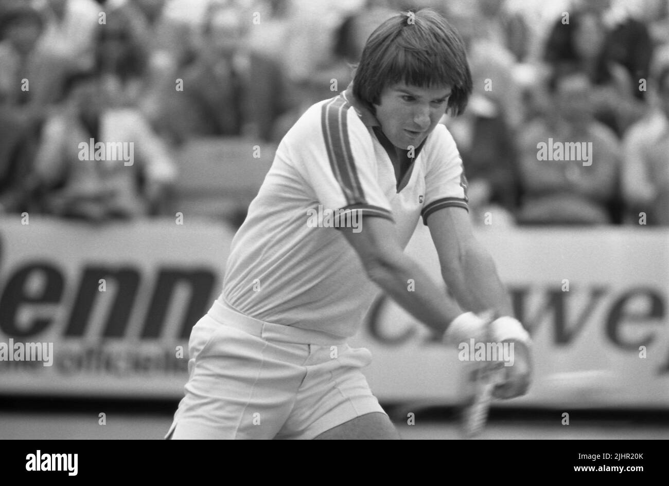 Jimmy connors roland garros Black and White Stock Photos & Images - Alamy