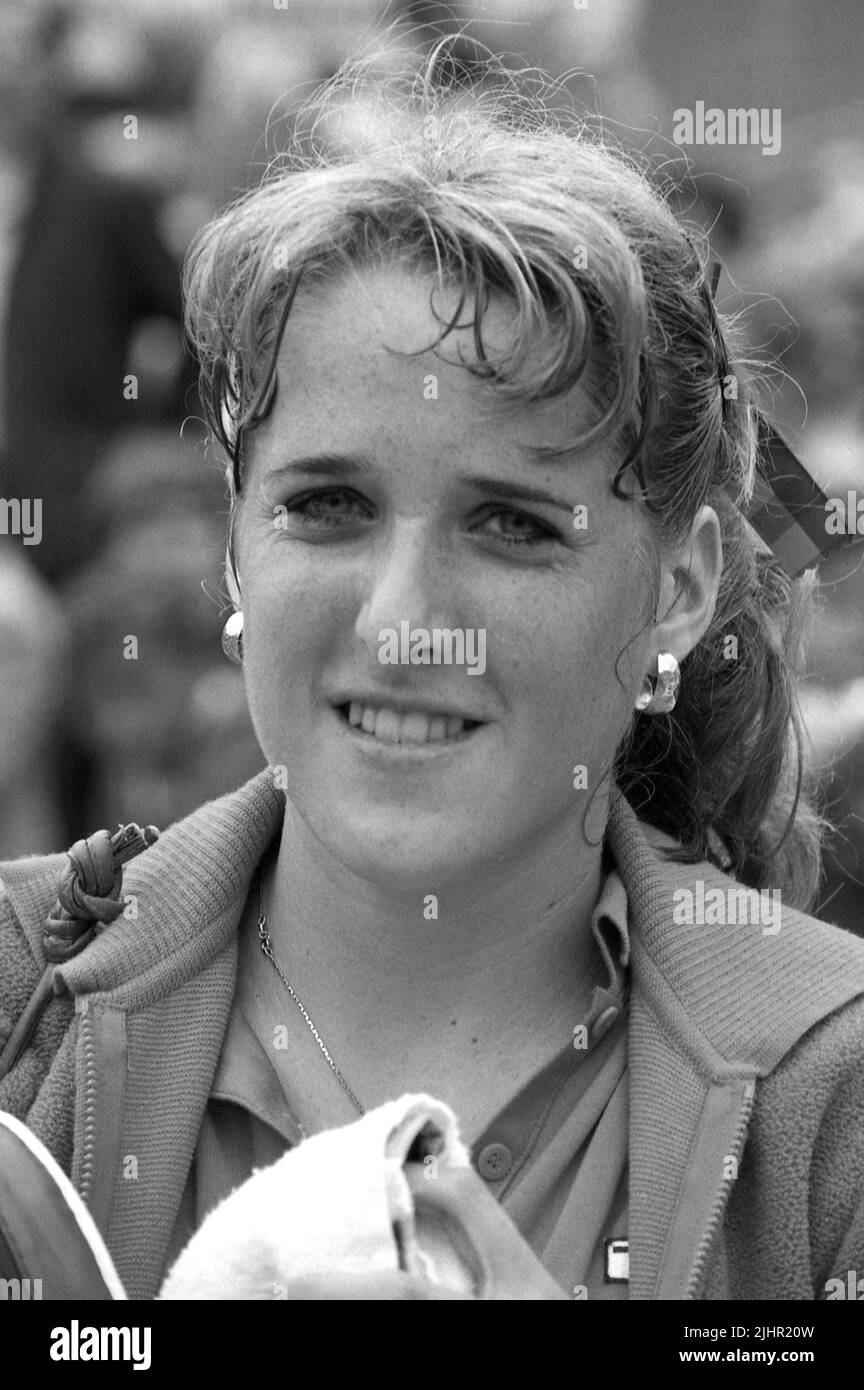 Tracy austin tennis in the 1980s Black and White Stock Photos & Images ...