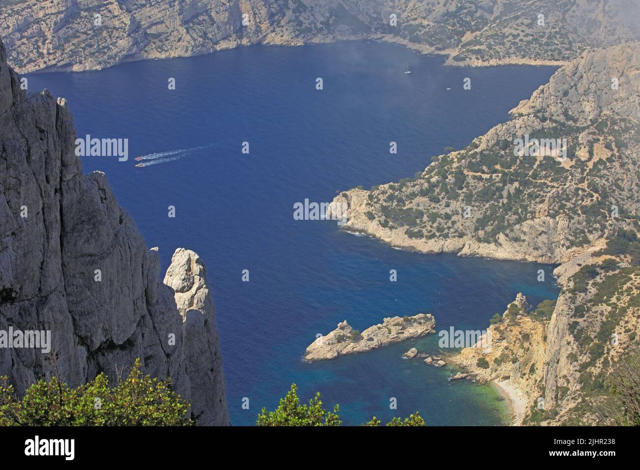 France, Bouches-du-Rhône (13) Marseille, Parc National des Calanques ...
