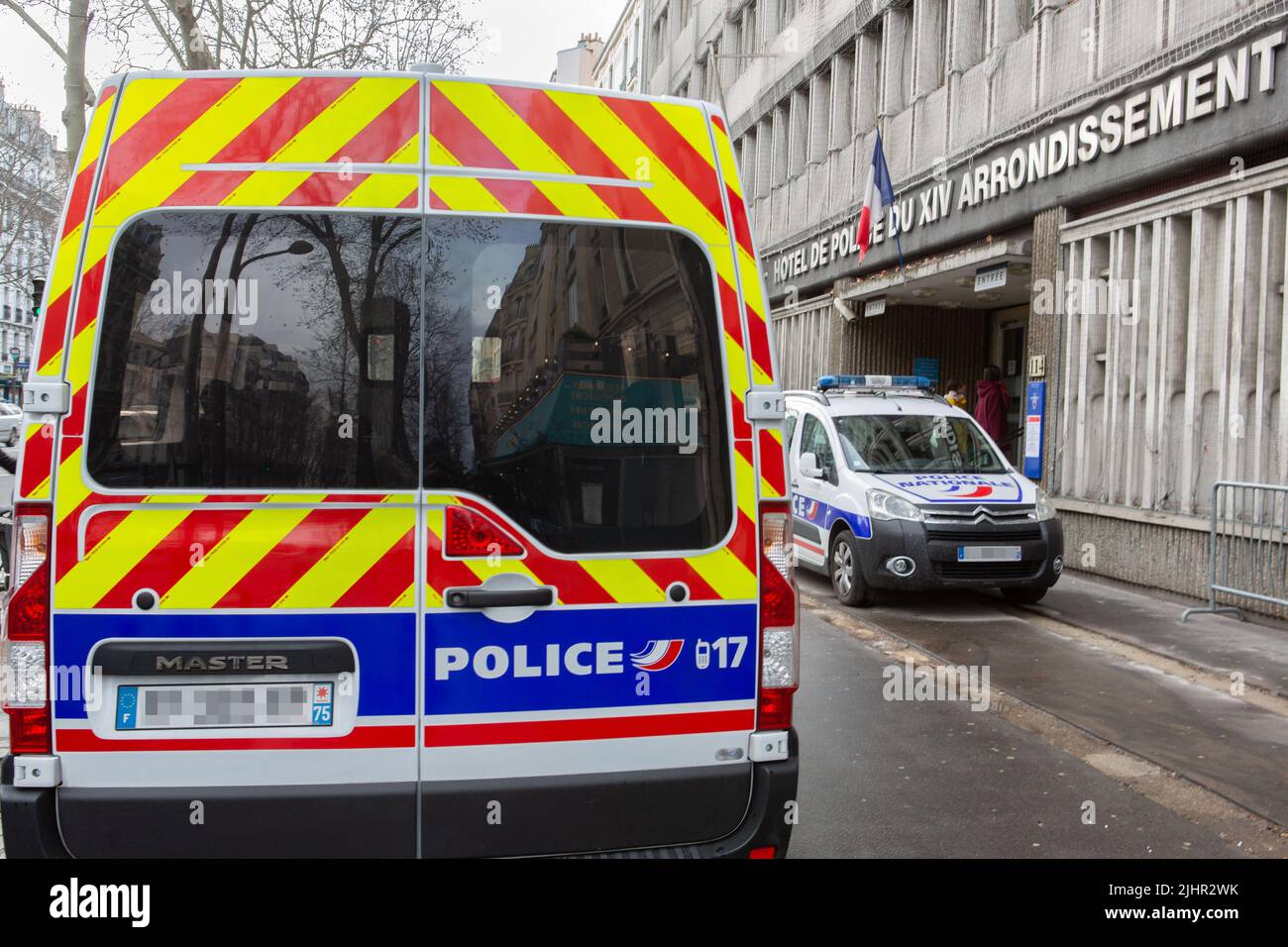 France, Ile de France region, Paris 14th arrondissement, avenue du ...