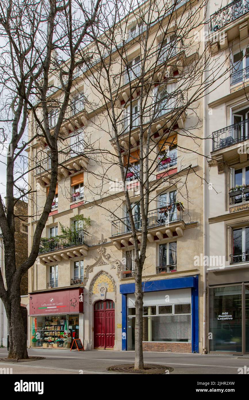 France, Ile de France region, Paris 13th arrondissement, 12 boulevard ...