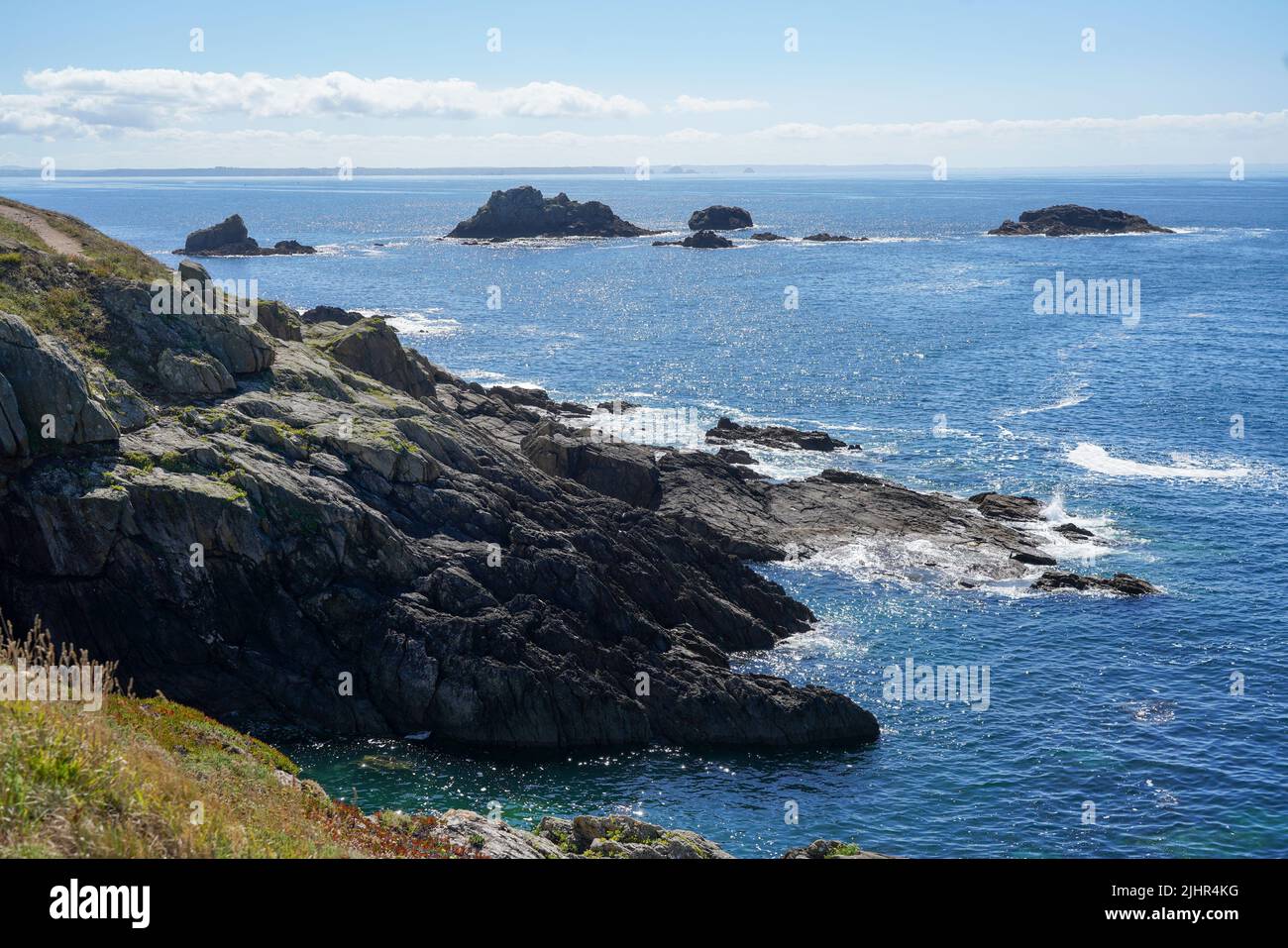 France, Bretagne region (Brittany), North tip of Finistère, pays d ...