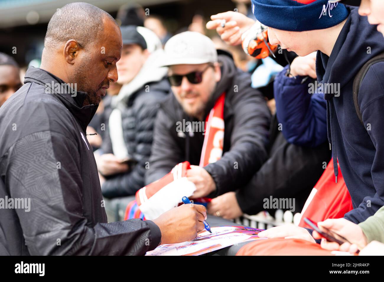 2022 Crystal Palace Pre-season Training Stock Photo - Alamy