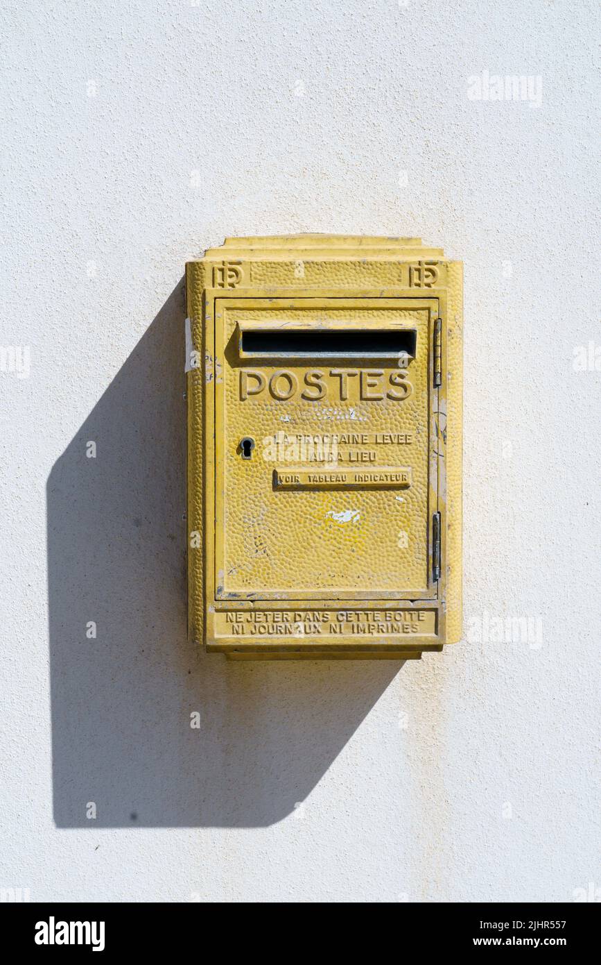 La poste box france hi-res stock photography and images - Alamy
