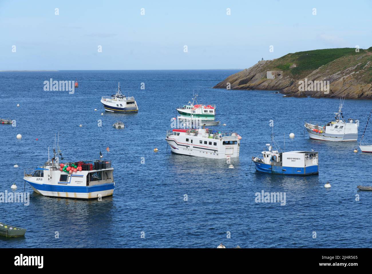 France, Bretagne region (Brittany), North tip of Finistère, pays d ...