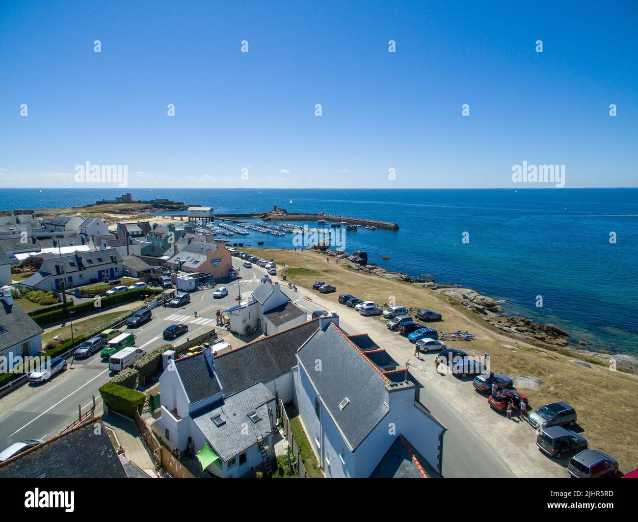 France, Bretagne region (Brittany), South tip of Finistère, Trégunc ...