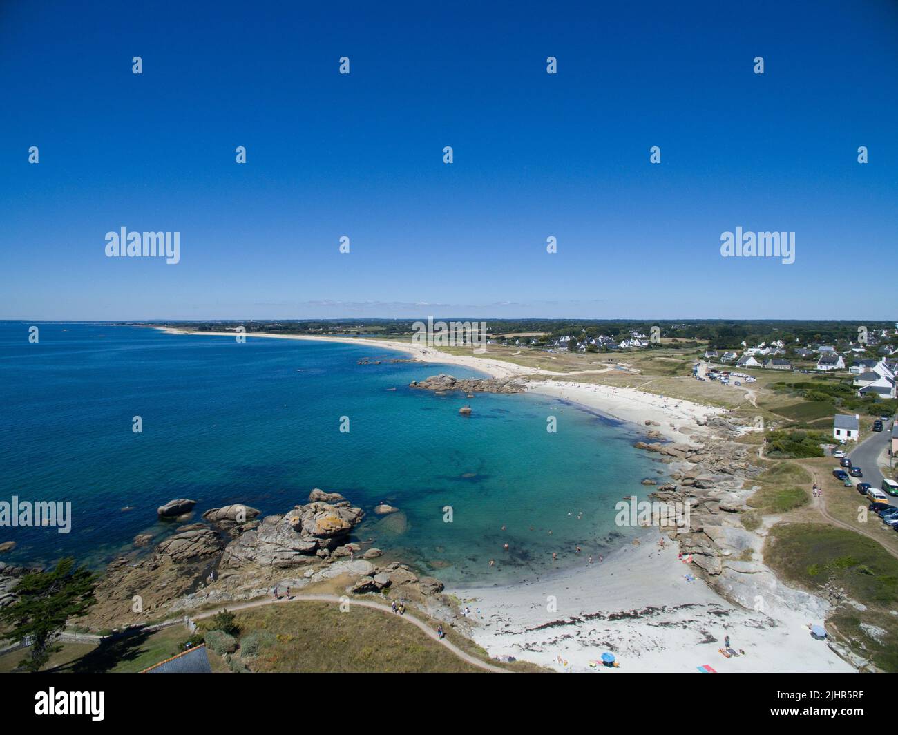 France, Bretagne region (Brittany), South tip of Finistère, Trégunc ...