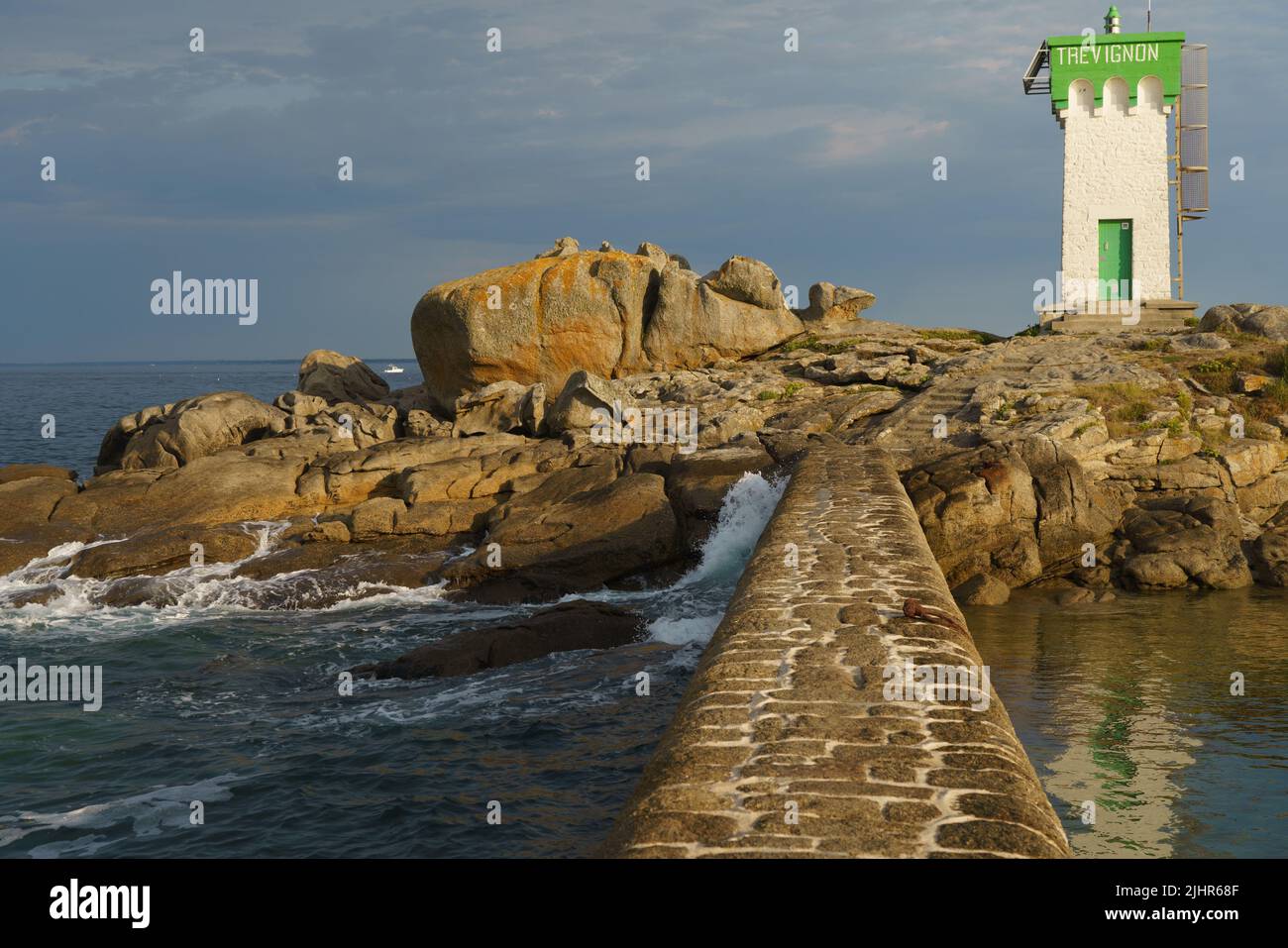 France, Bretagne region (Brittany), South tip of Finistère, Trégunc ...