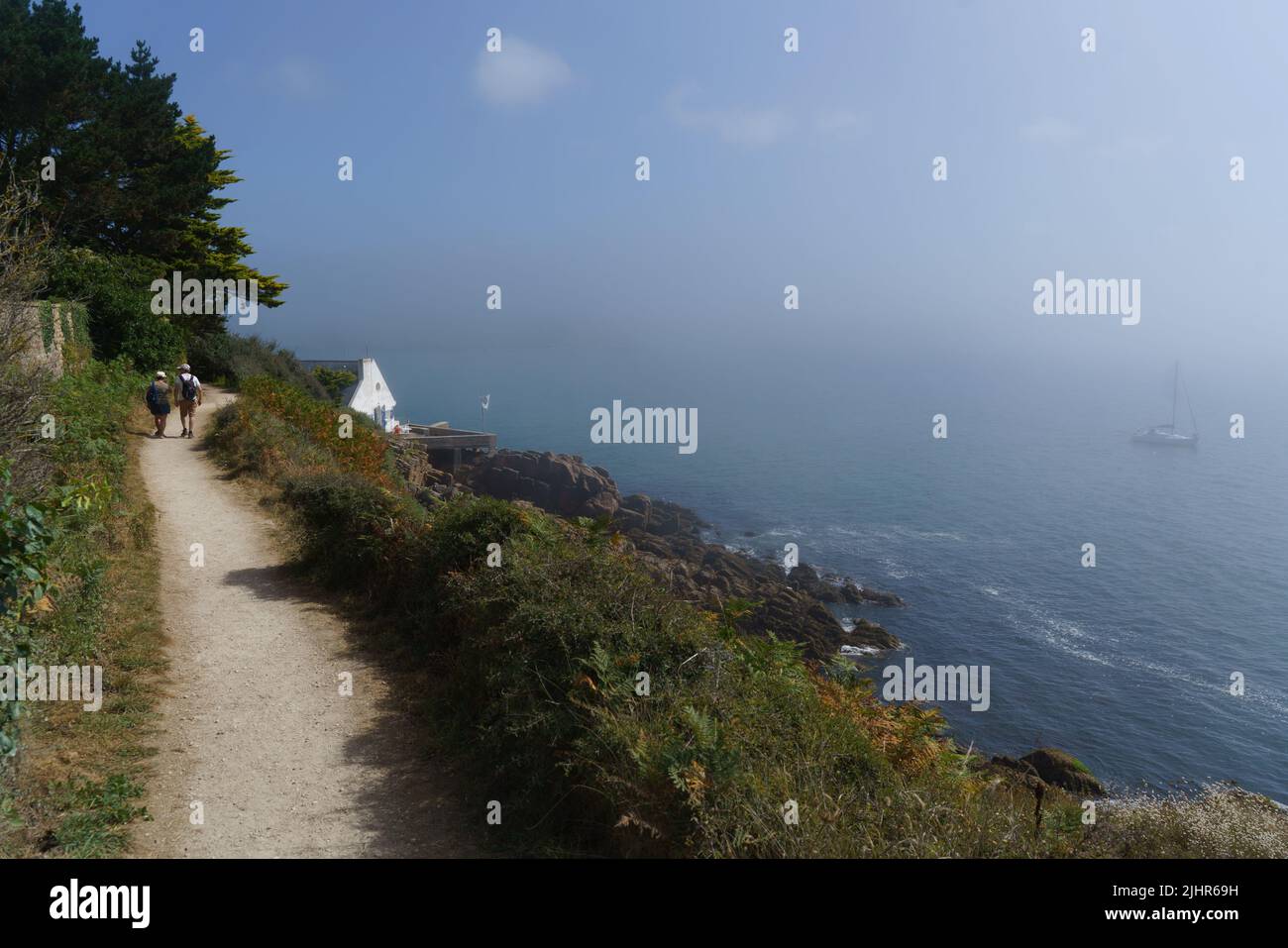France, Bretagne region (Brittany), South tip of Finistère, Port-Manech ...