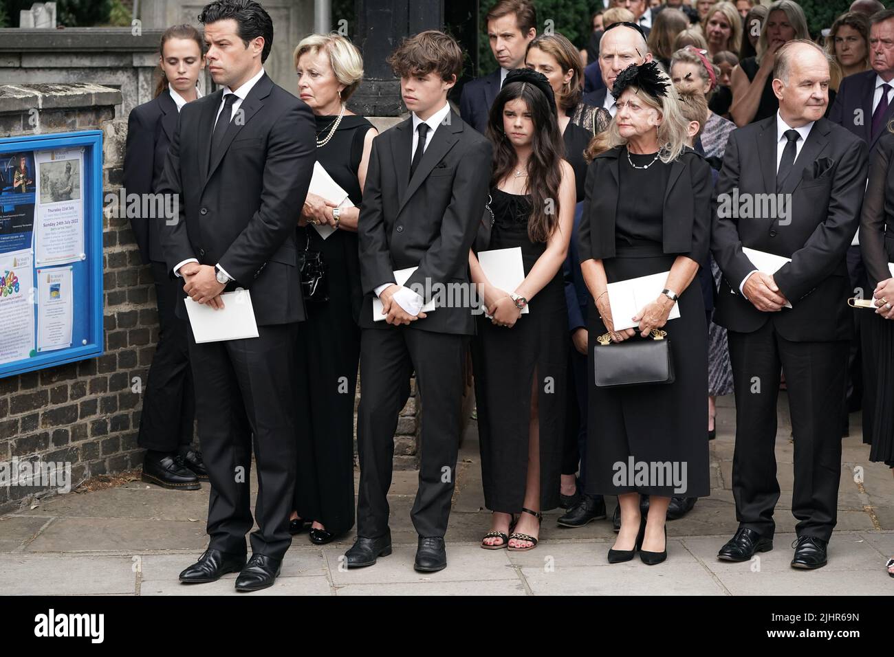 The family of Dame Deborah James, including husband Sebastien Bowen ...