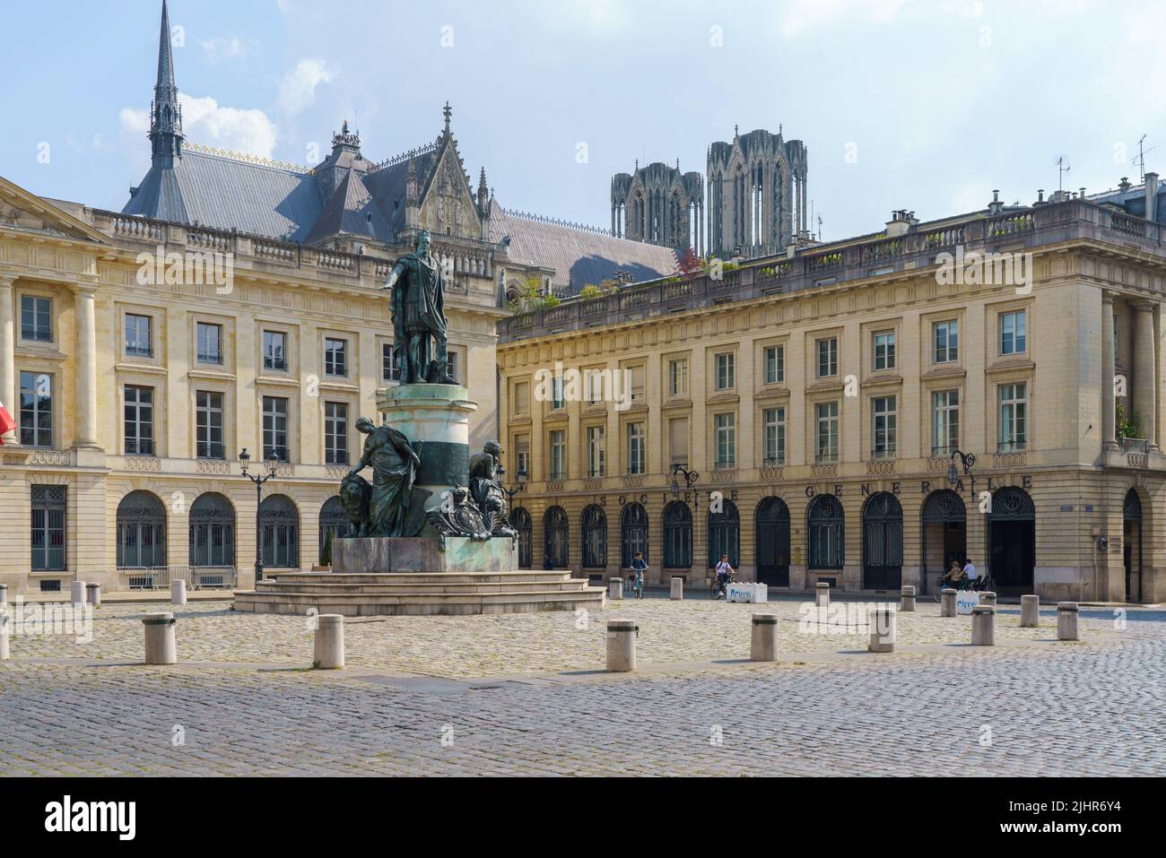 France, Region Grand Est, Marne, Reims, Place Royale Stock Photo - Alamy