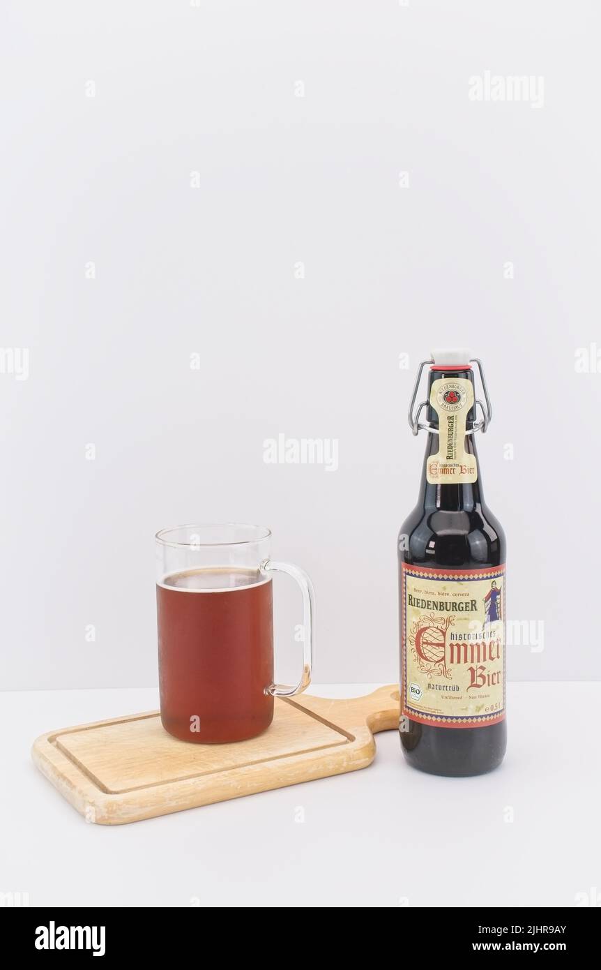 Organic farming beer bottle hi-res stock photography and images - Alamy