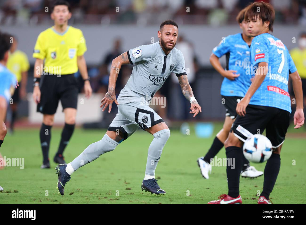 Tokyo, Japan. 20th July, 2022. Neymar (PSG) Football/Soccer : PSG Japan ...