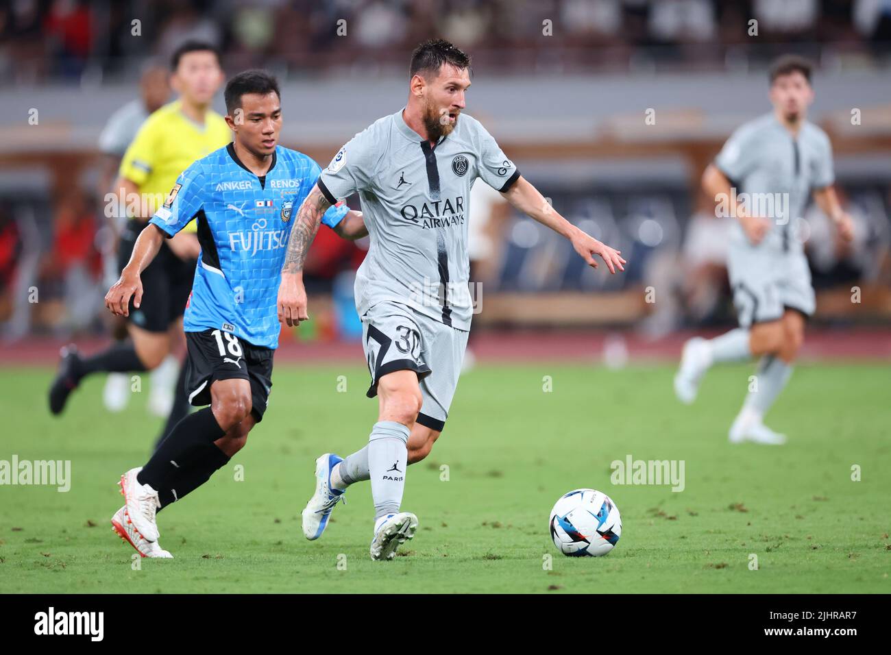 Tokyo, Japan. 20th July, 2022. Lionel Messi (PSG) Football/Soccer : PSG ...