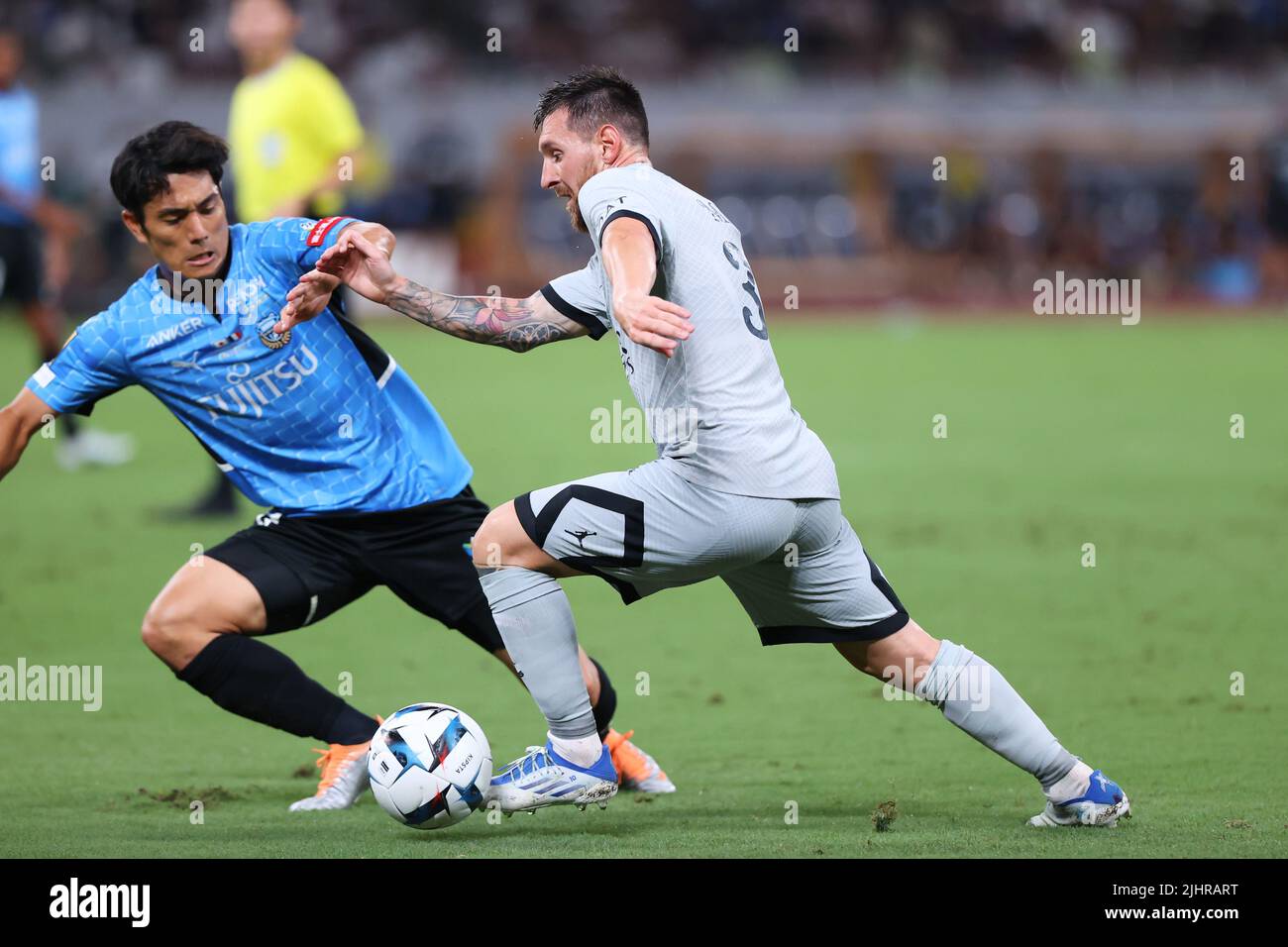 Tokyo, Japan. 20th July, 2022. (L to R) Kei Chinen (Frontale), Lionel ...