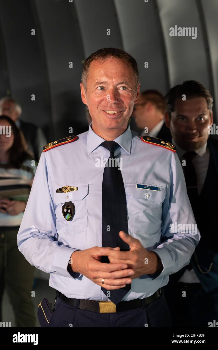 20 July 2022, Baden-Wuerttemberg, Empfingen: Michael Traut, Head of ...