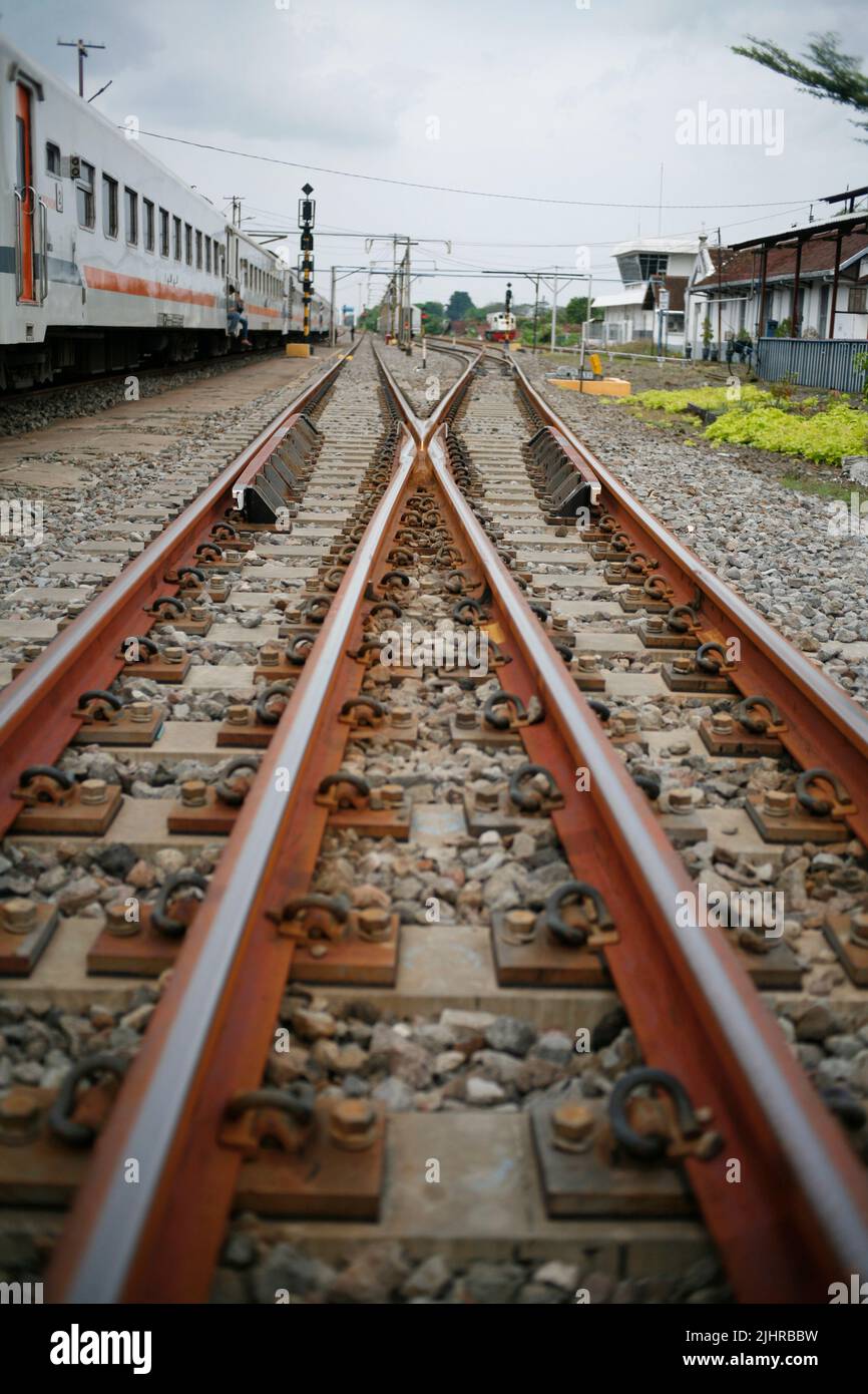 Regional rail in indonesia hi-res stock photography and images - Alamy