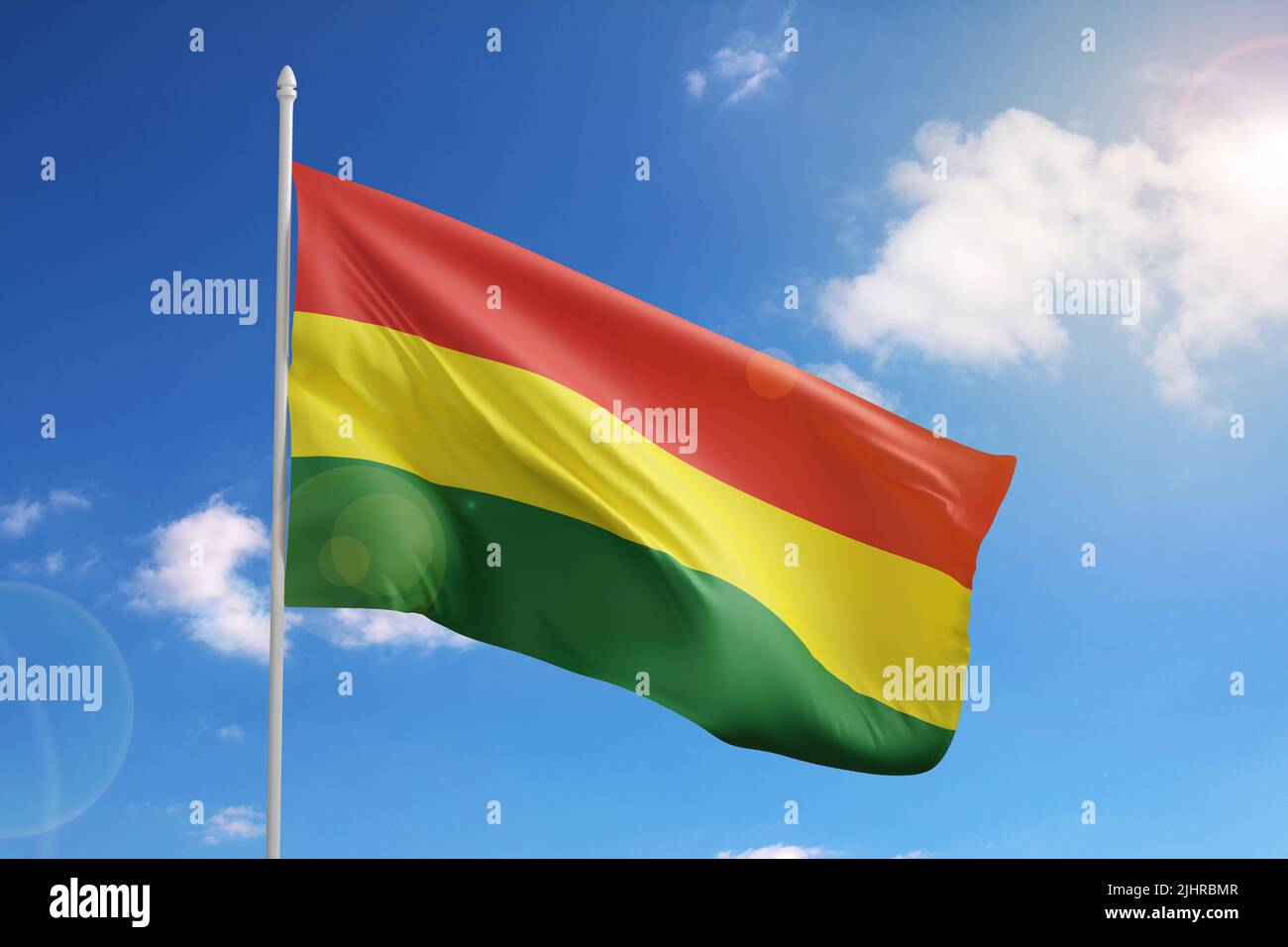 Red yellow green flag bolivia hi-res stock photography and images - Alamy