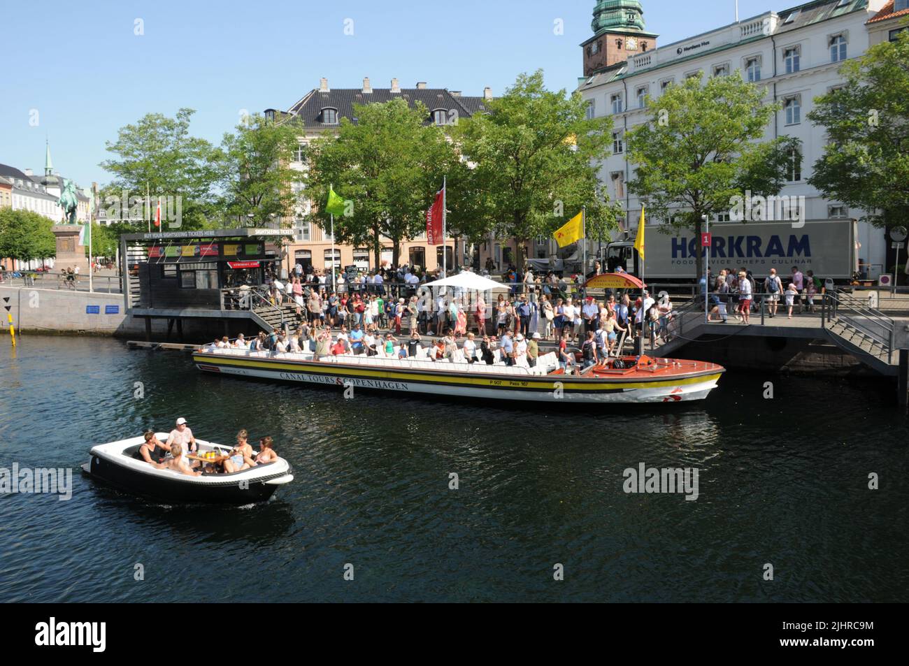 Copenhagen /Denmark/20 July 2022/Boat ride Canal Tours Copenhagen ...