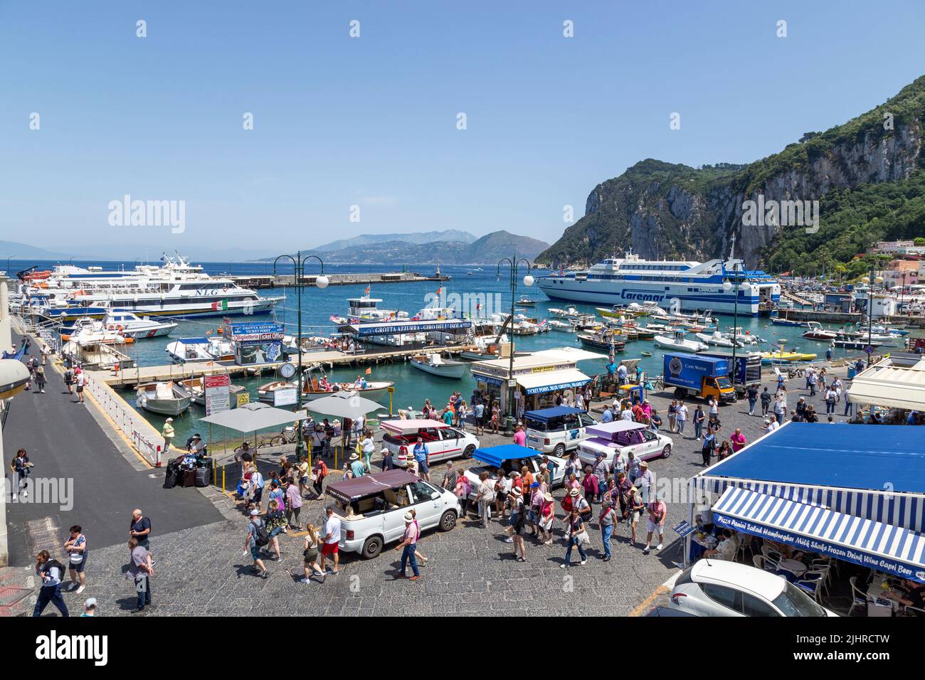 Marina Grande, Island of Capri, Italy, Europe Stock Photo - Alamy